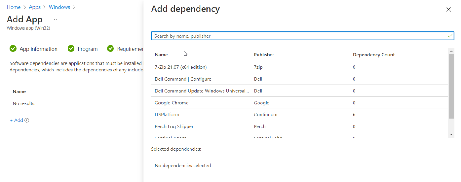 Install Sentinel One with Intune