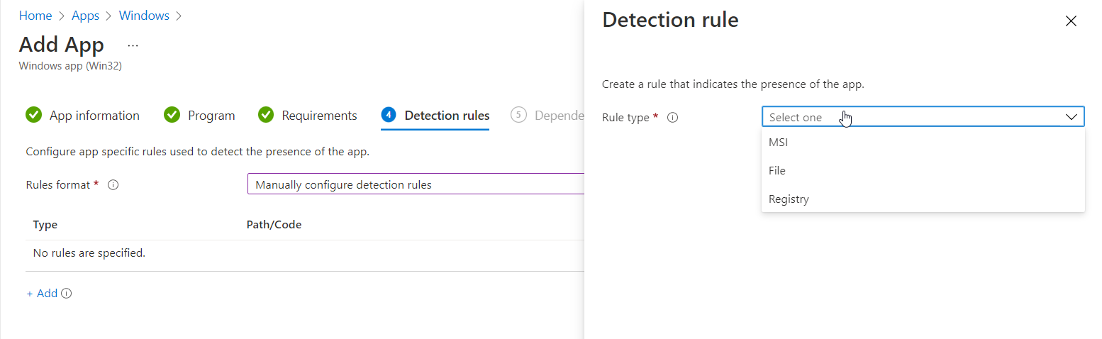 Install Perch Log Shipper with Intune