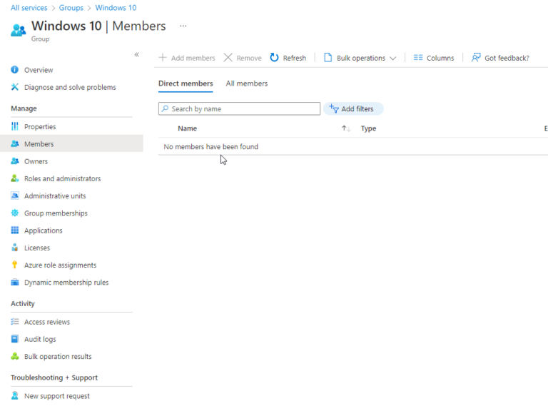 Dynamic Groups in Azure AD - Windows 10/11