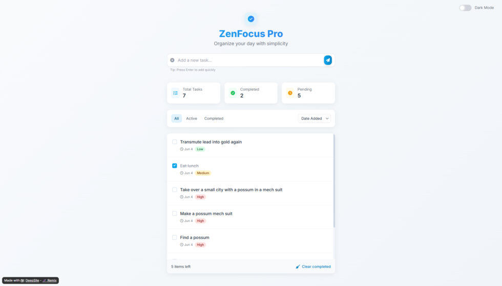 DeepSite Review - The Random Admin